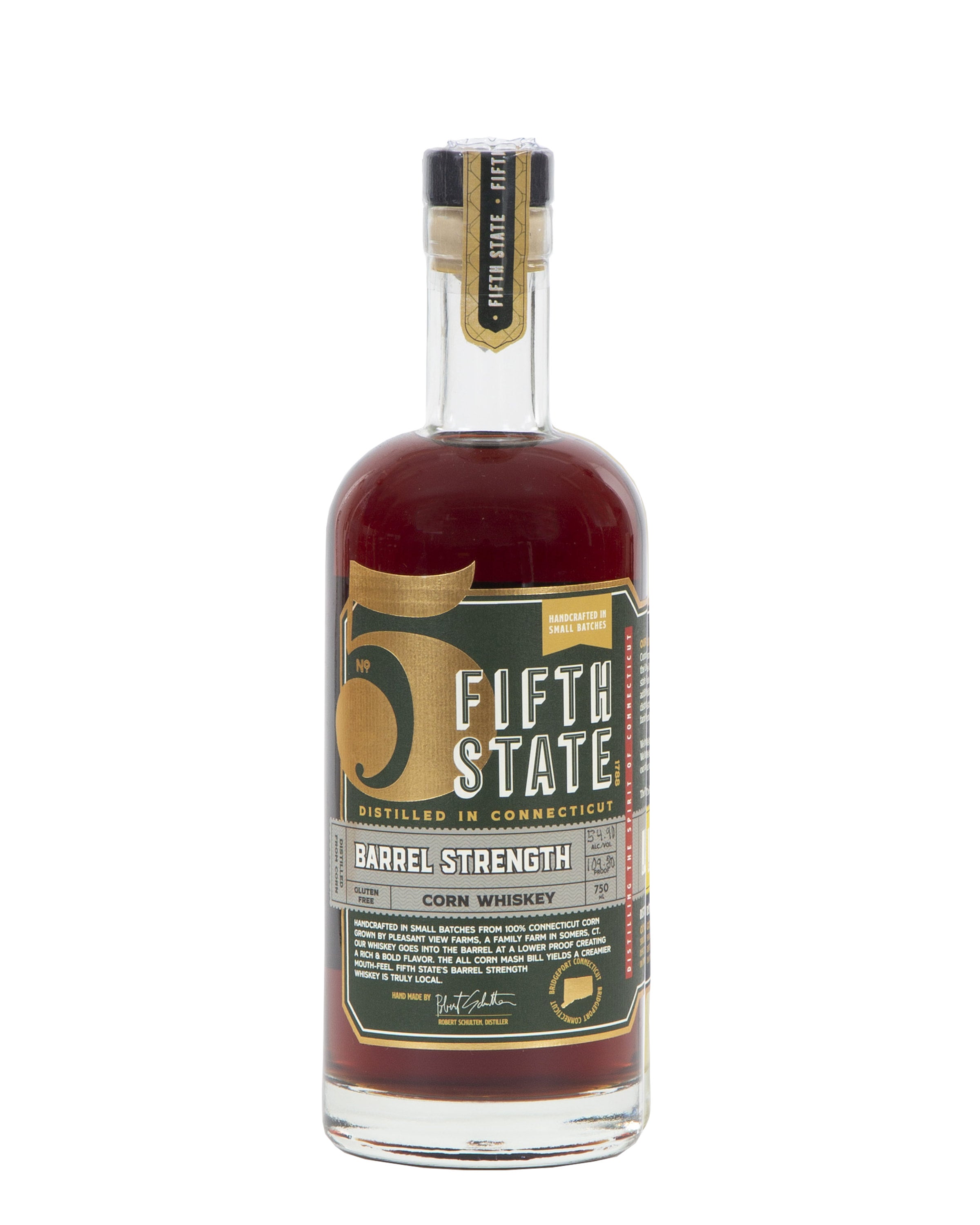 Barrel Strength Whiskey | Fifth State Distillery