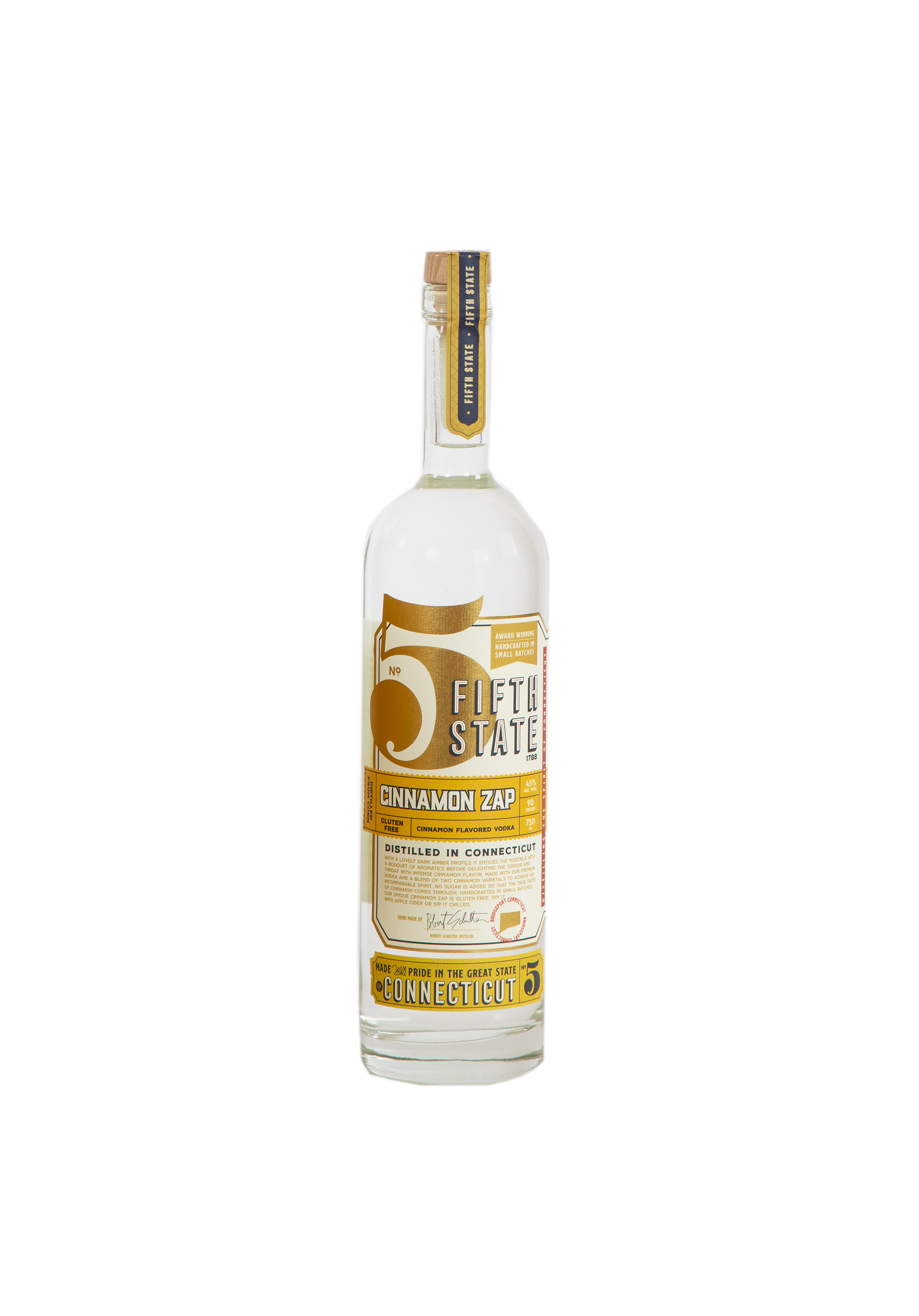 Cinnamon Zap Vodka | Fifth State Distillery
