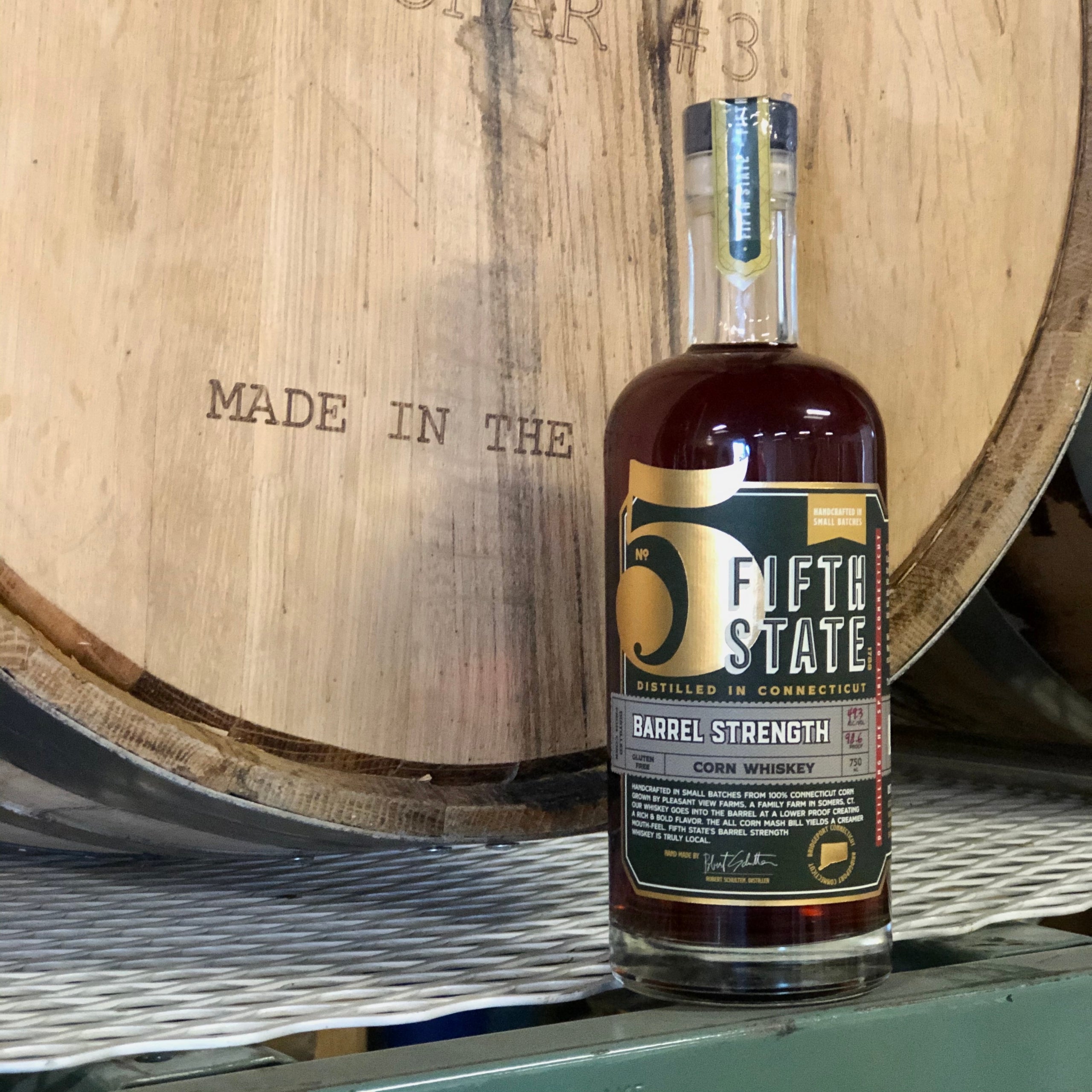 Barrel Strength Whiskey | Fifth State Distillery
